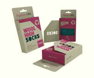 Custom Printed Hosiery Boxes and Packaging at Wholesale Prices